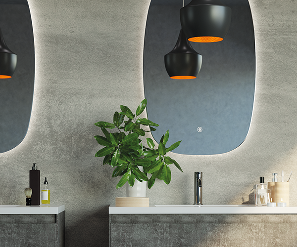 What to consider when installing a round bathroom mirror – Zure